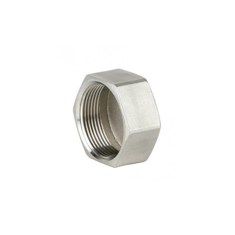 Stainless Steel Fittings - HEX CAP STAINLESS STEEL BSP - Irribiz